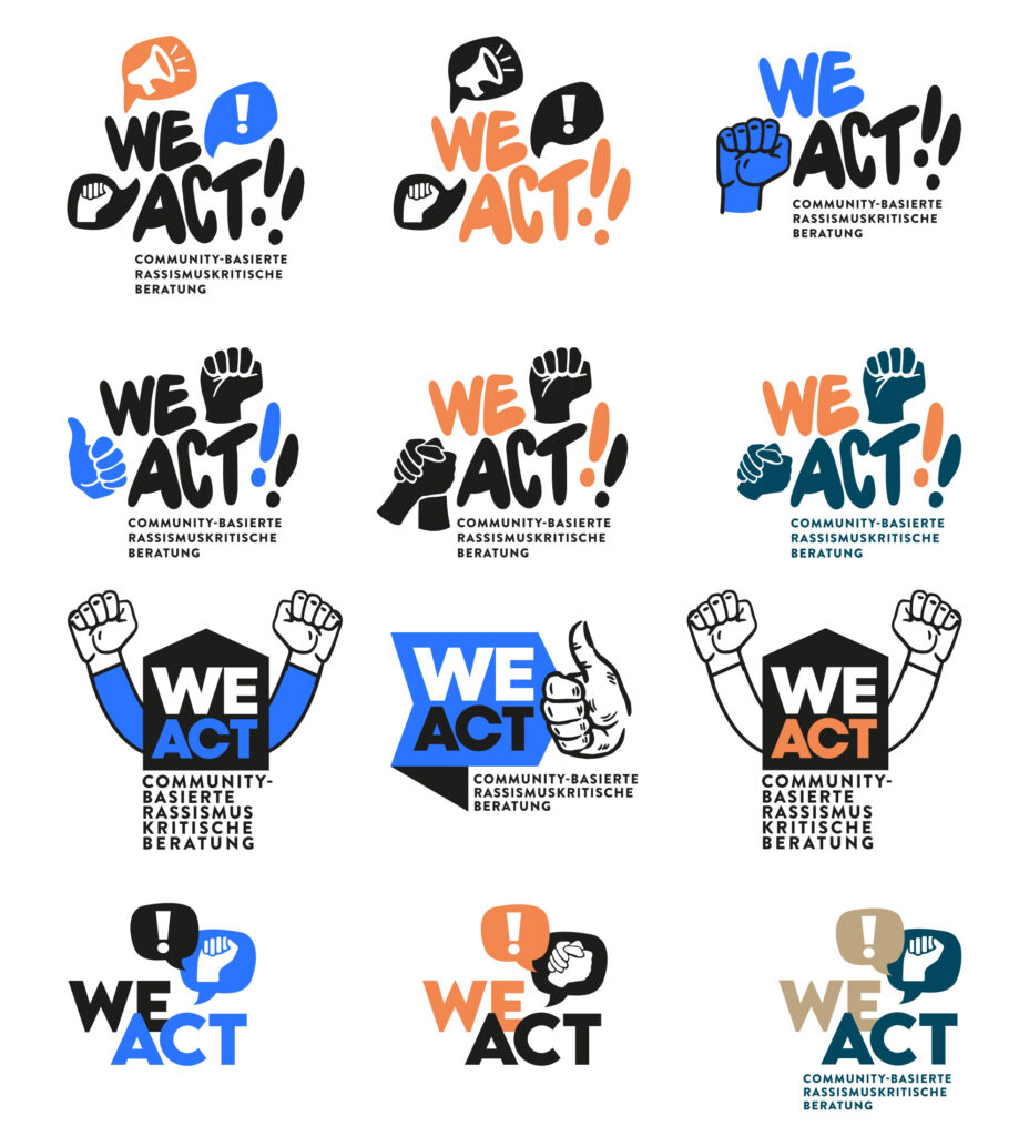 Logodesign – weact – Sugah
